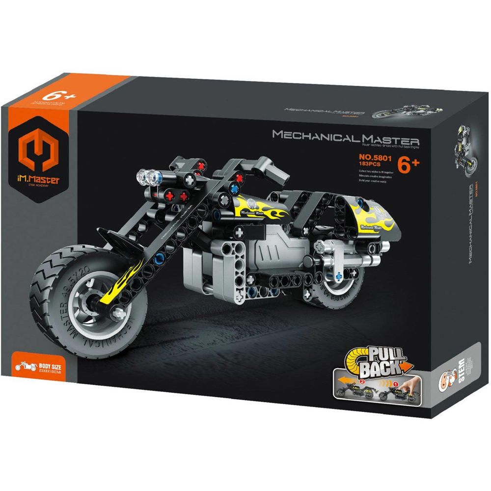 IM.MASTER Pull Back Motor Constructiespeelset | kleertjes.com
