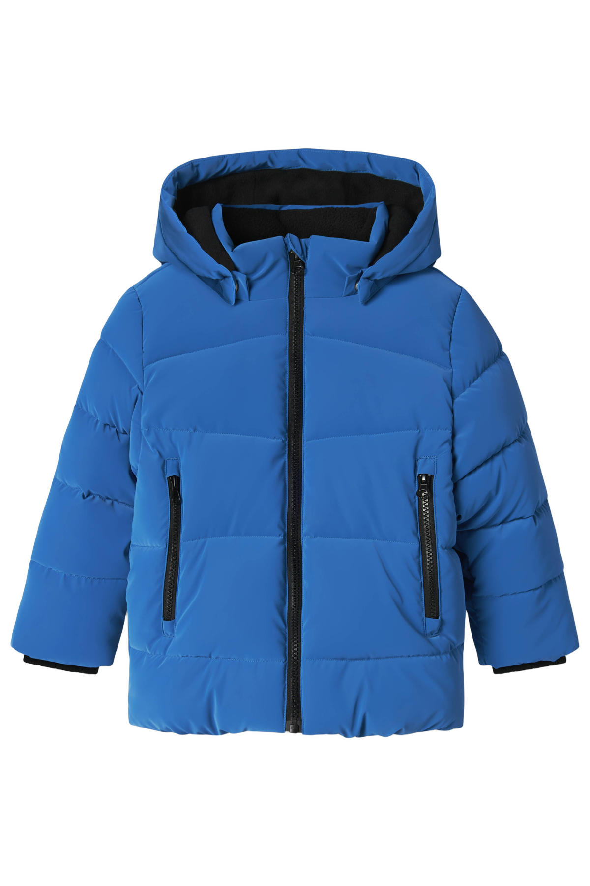 NAME IT MINI gewatteerde jas blauw | kleertjes.com