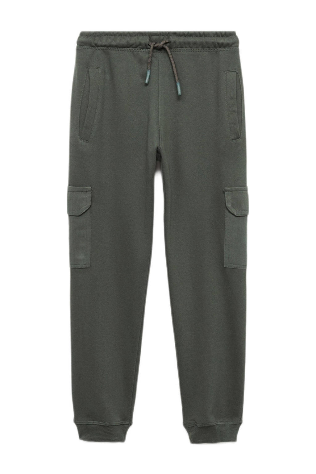 Mango Kids cargo broek groen kopen? | Morgen in huis | kleertjes.com