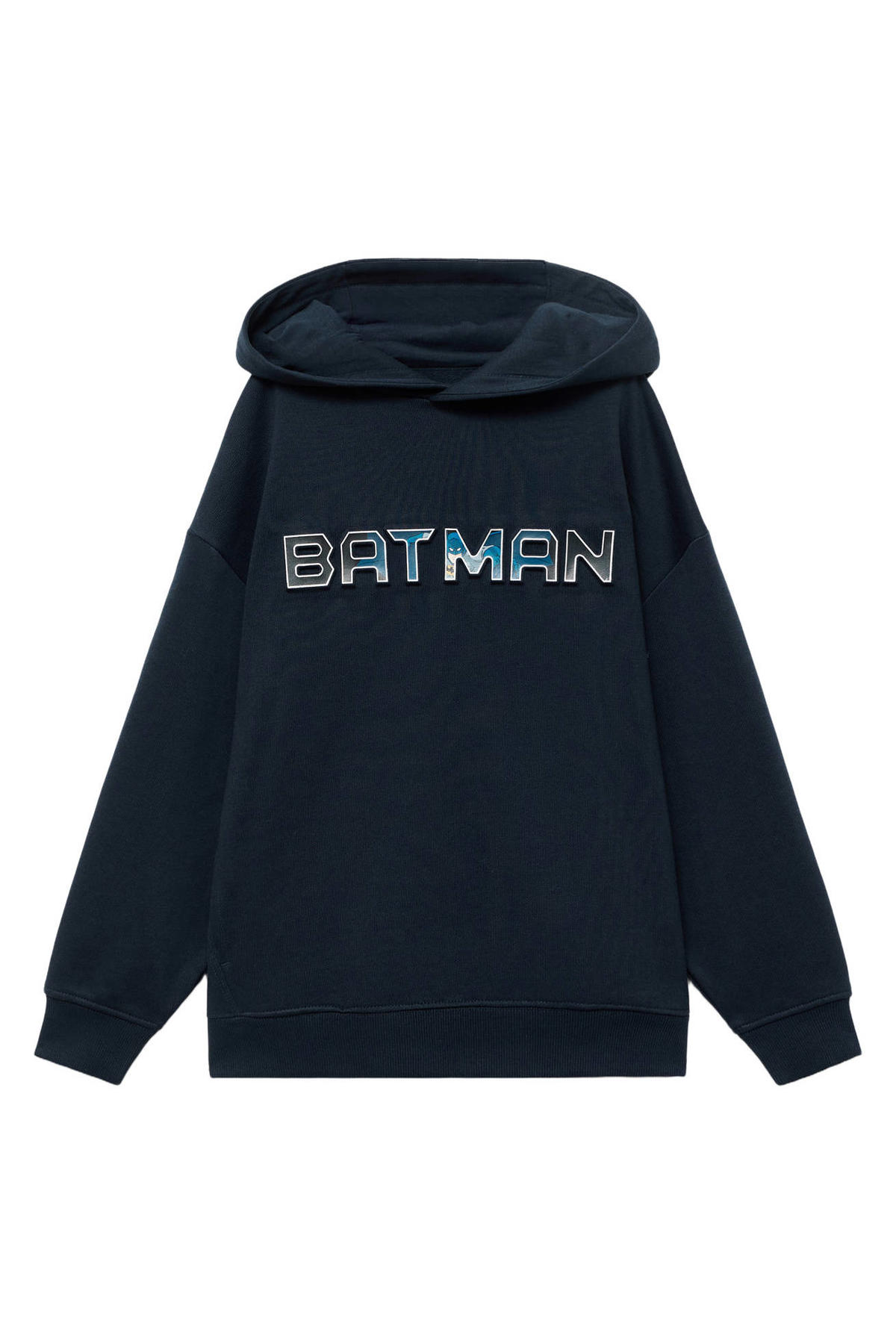 Mango Kids Batman hoodie marineblauw | kleertjes.com