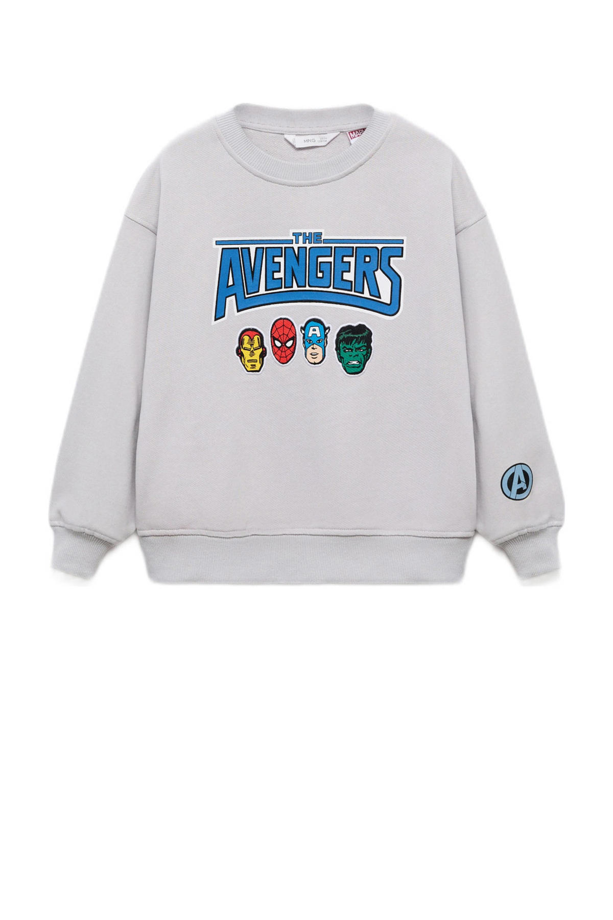 Mango Kids Spider-Man sweater ecru | kleertjes.com