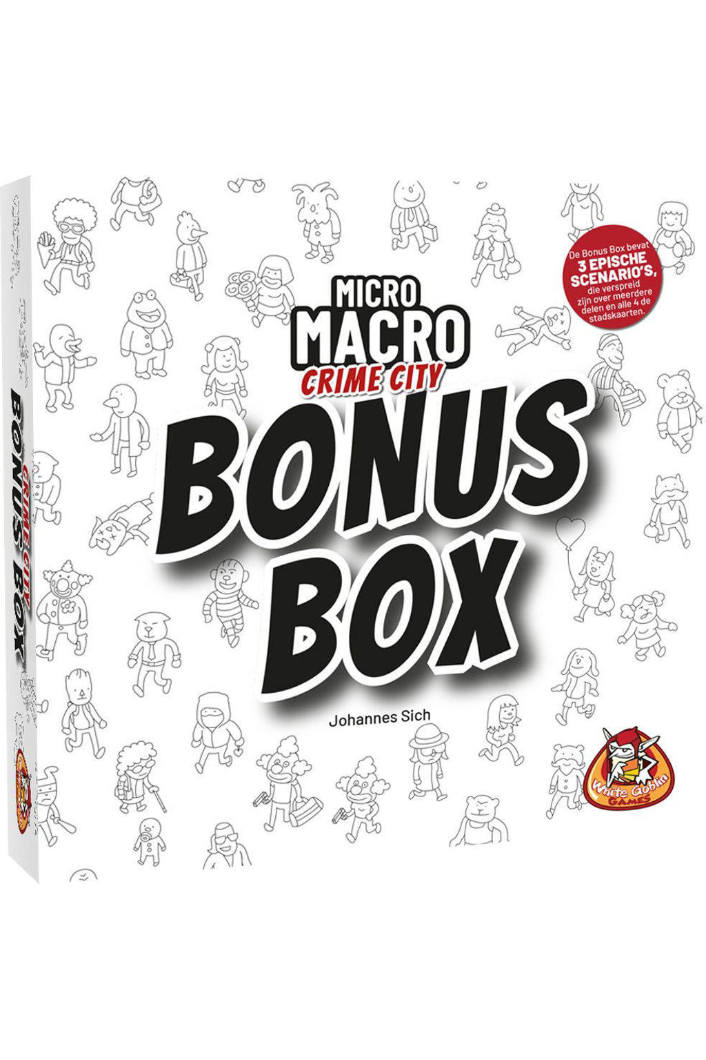 White Goblin Games MicroMacro Bonusbox | kleertjes.com