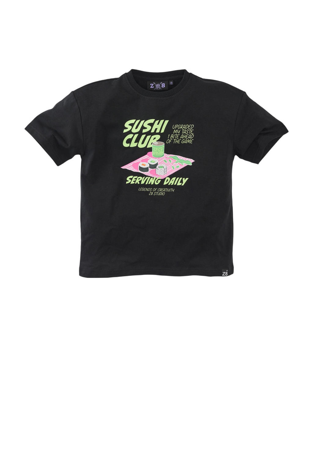 Z8 kids T-shirt Javi donkerblauw | kleertjes.com