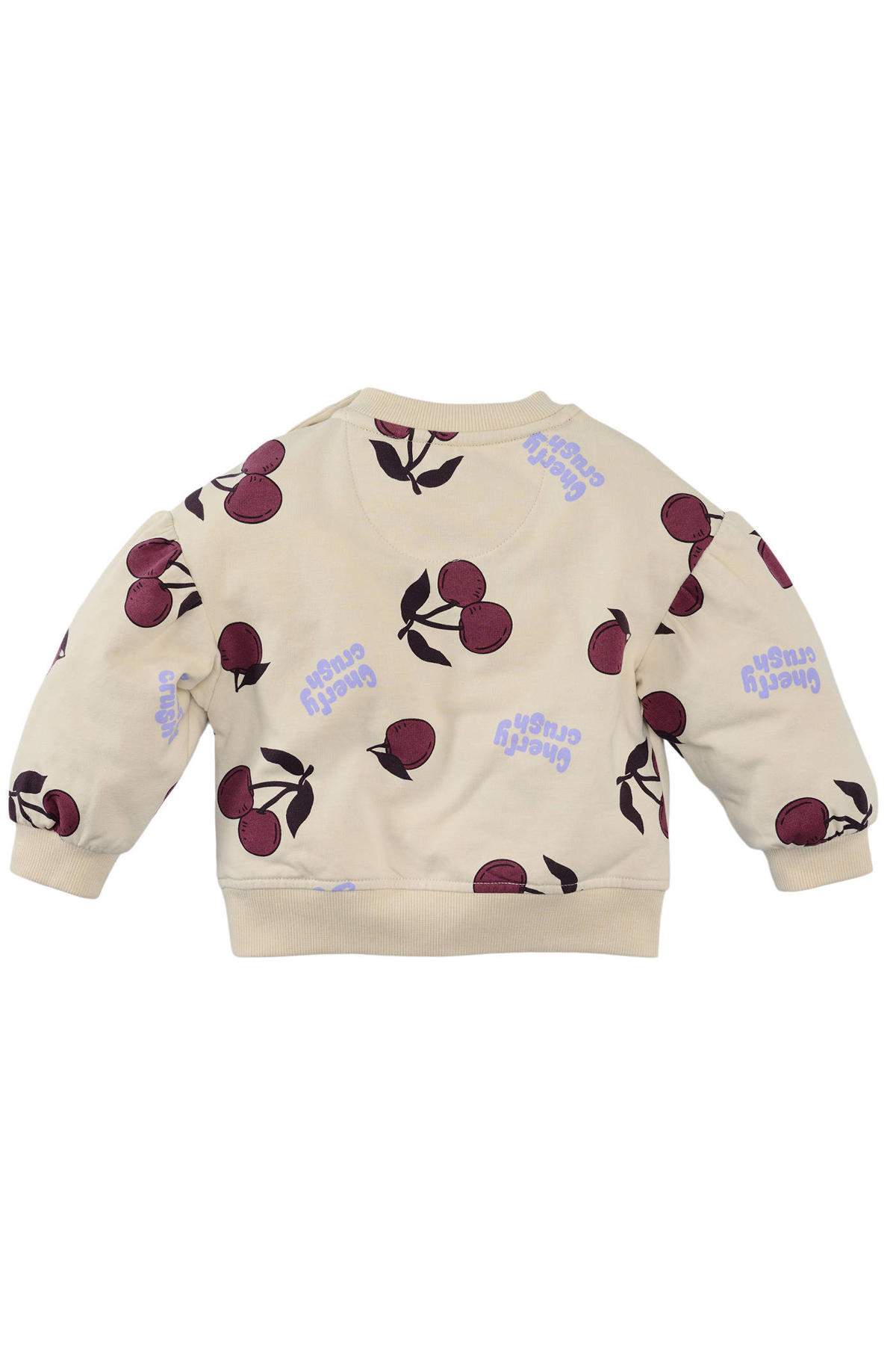 Z8 mini sweater Liefe ecru/donkerrood | kleertjes.com