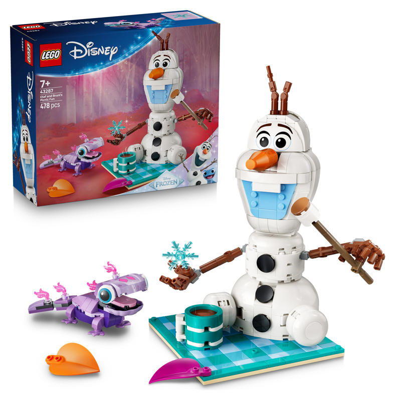LEGO Disney Olaf en Bruni's Picknickplezier Bouwpakket 43287 ...