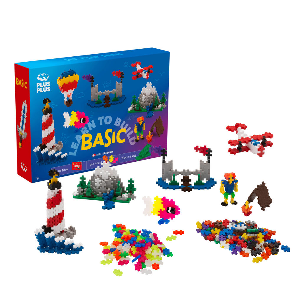Plus-Plus Learn to Build basic 600 stuks - 5008 | kleertjes.com