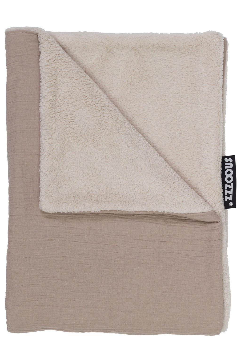 Snoozzz Baby Deken Ledikant deken - 100 x 135 cm - zachte teddy met ...