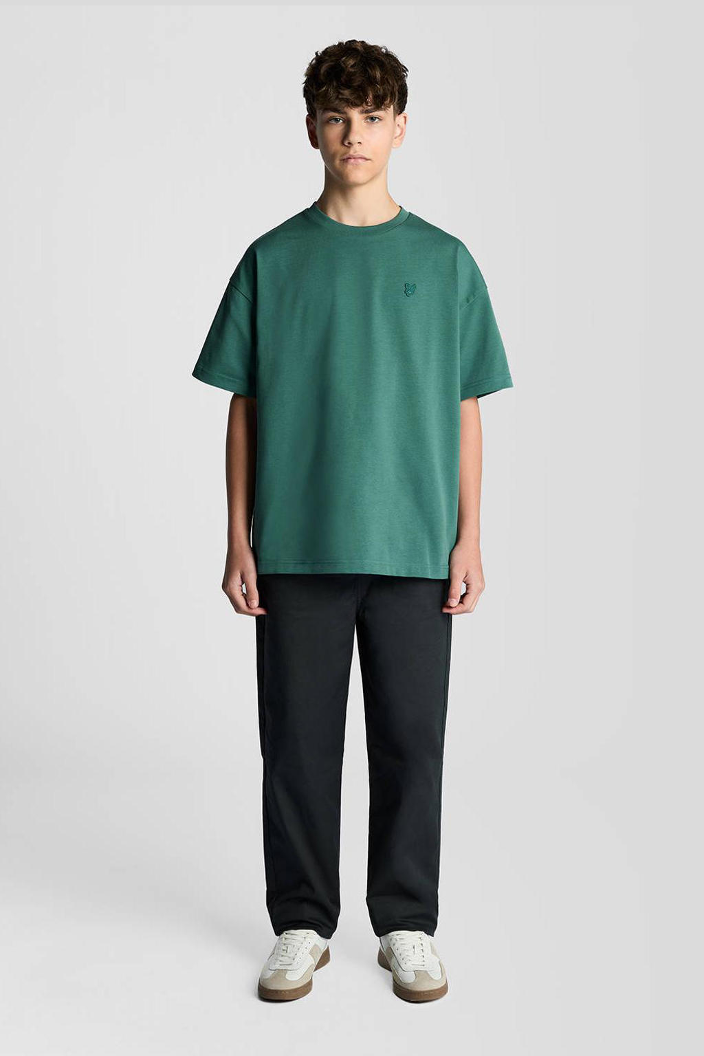 Lyle & Scott T-shirt groen kopen? | Morgen in huis | kleertjes.com