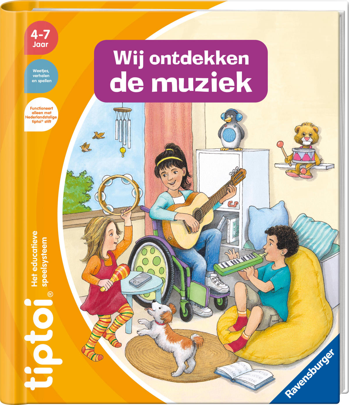 Ravensburger Tiptoi Wij ontdekken de muziek | kleertjes.com