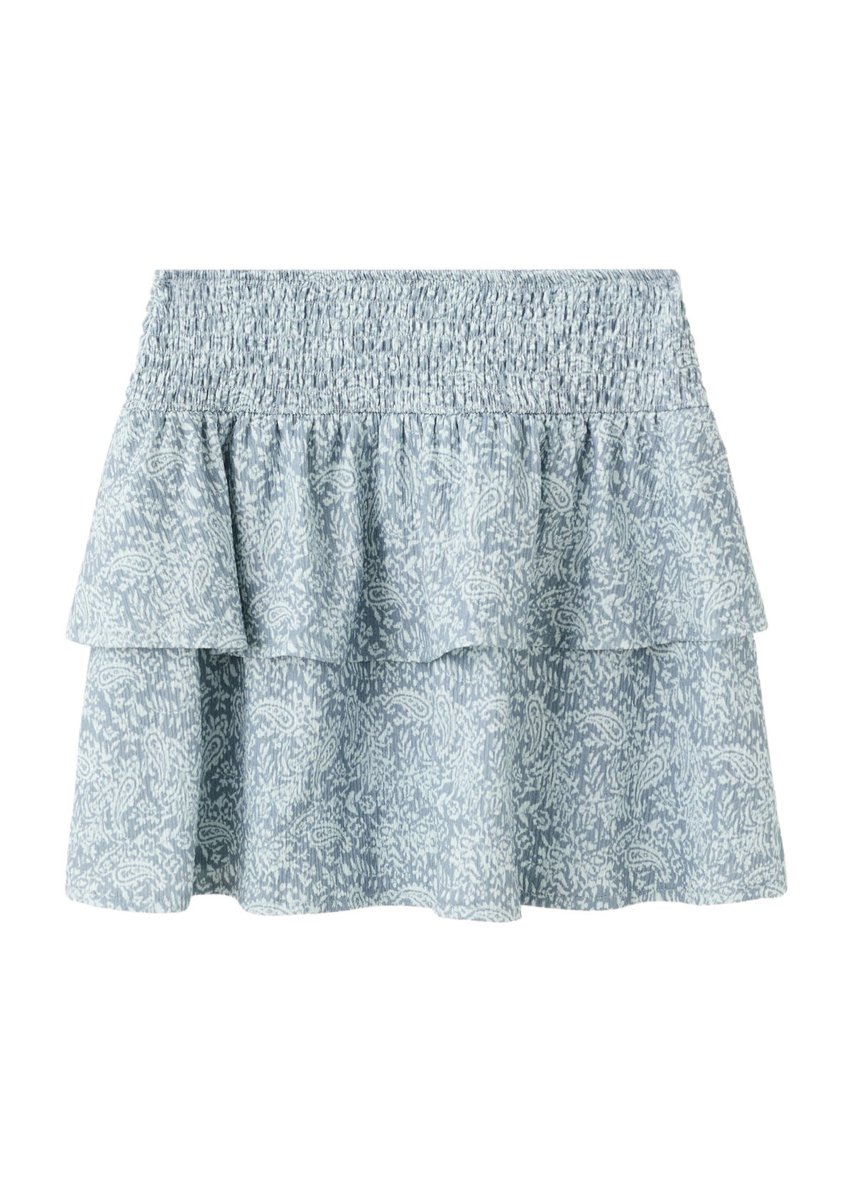 Mango Kids strokenrok lichtblauw | kleertjes.com