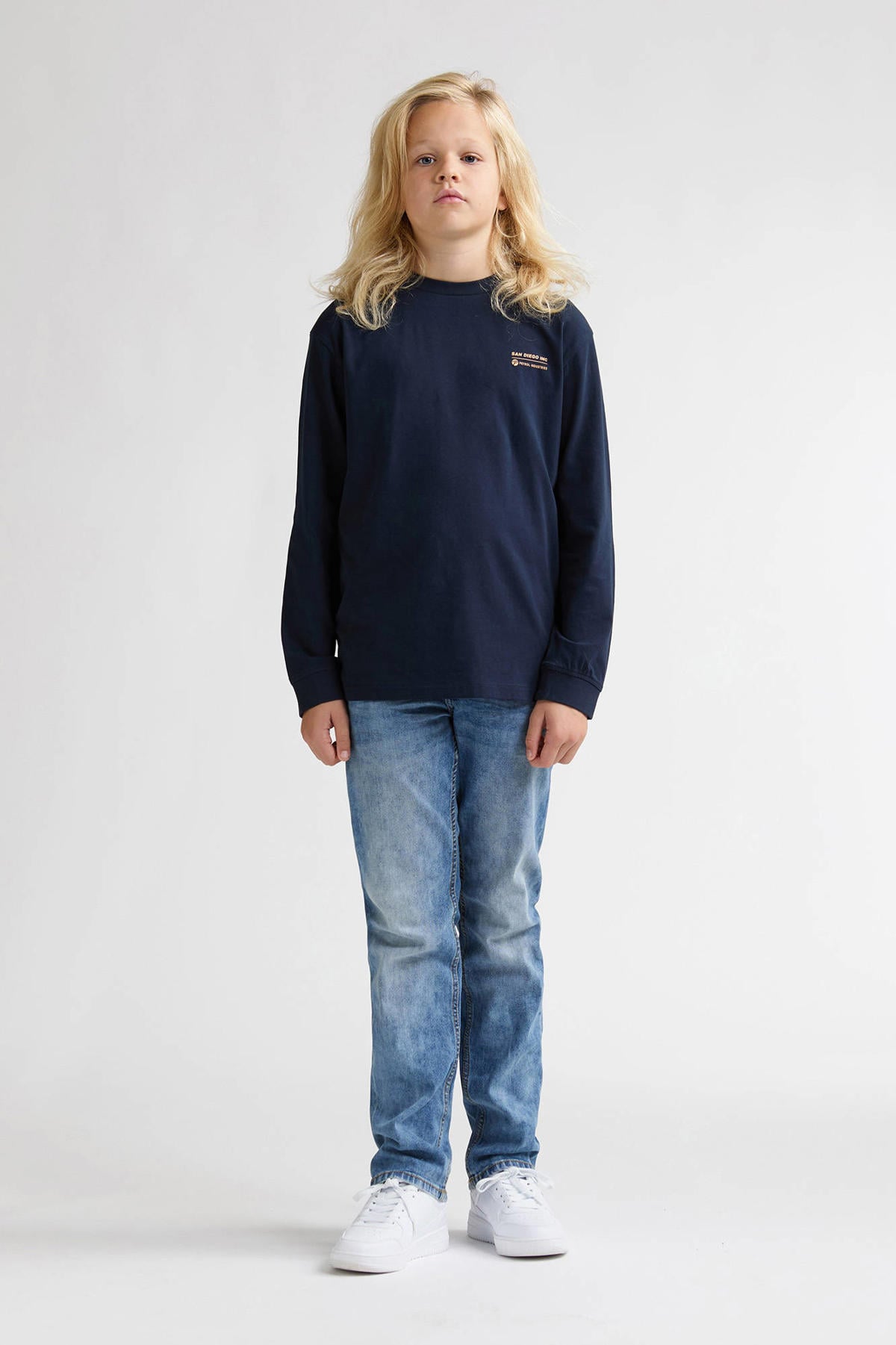 Petrol Industries longsleeve donkerblauw | kleertjes.com