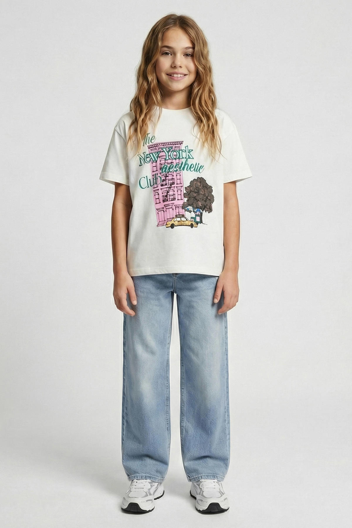 Cars straight leg jeans light blue denim | kleertjes.com