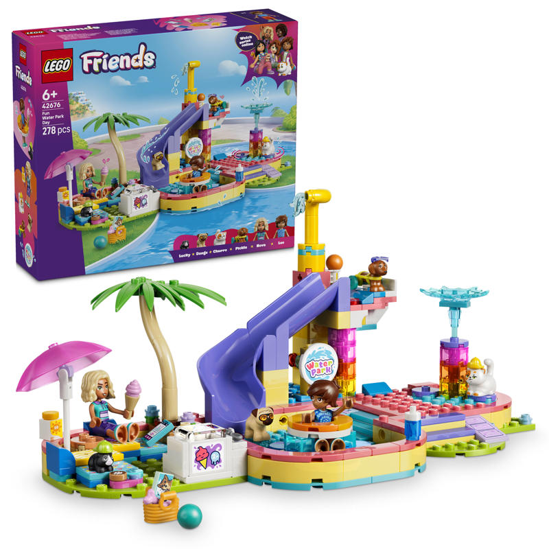LEGO Friends Leuke dag in het waterpark 42676 | kleertjes.com