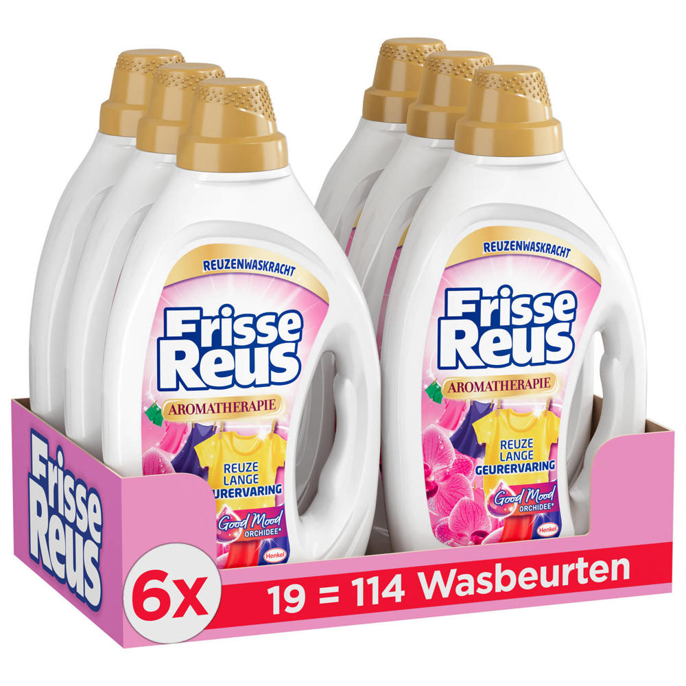 Witte-Reus Orchidee Gel 855ml - 6 x 19 wasbeurten - 114 wasbeurten ...