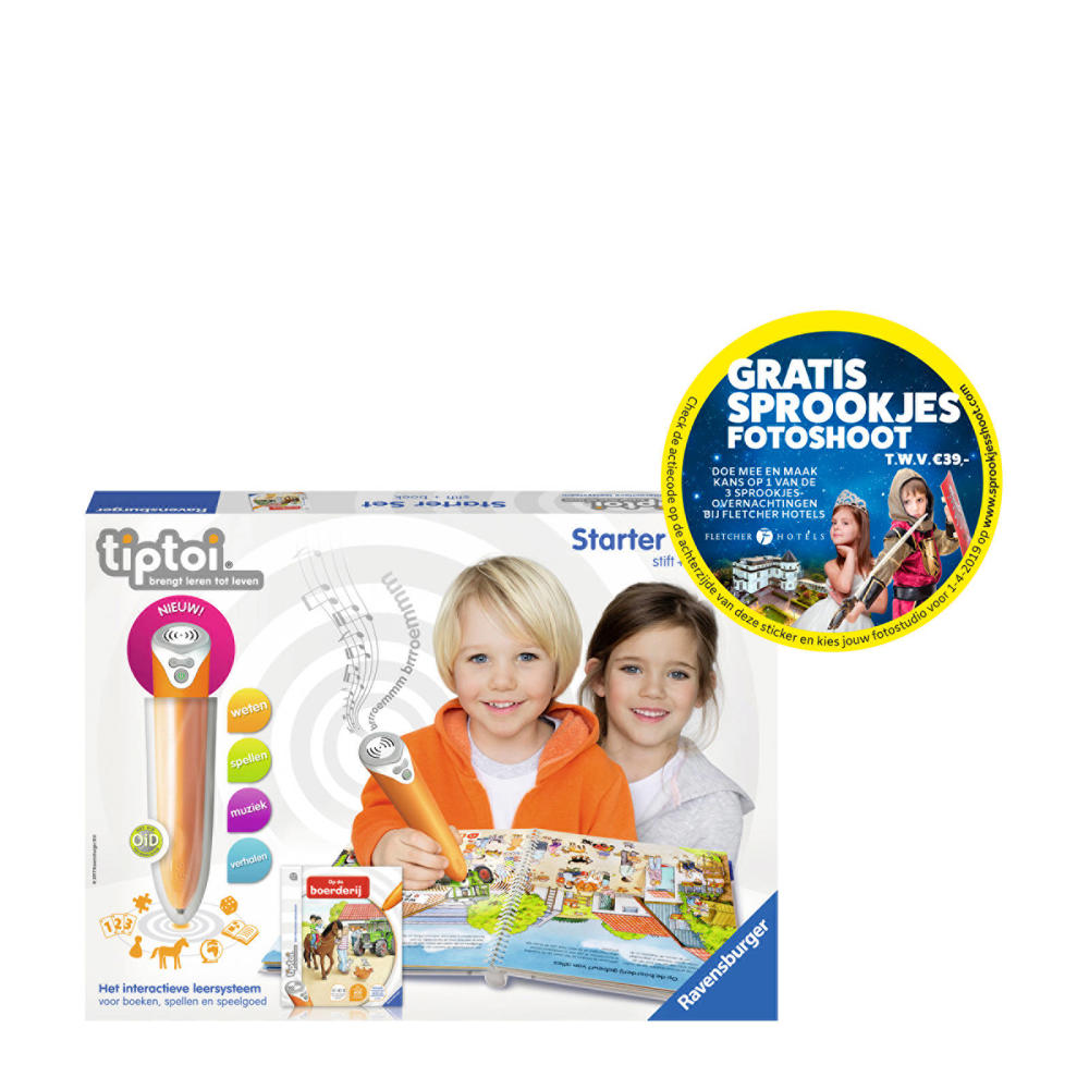 Ravensburger Tiptoi tiptoi starterset-boek boerderij | kleertjes.com