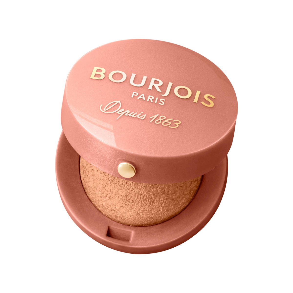 Bourjois Little Round Pot blush - 003 Brun Cuivré | kleertjes.com