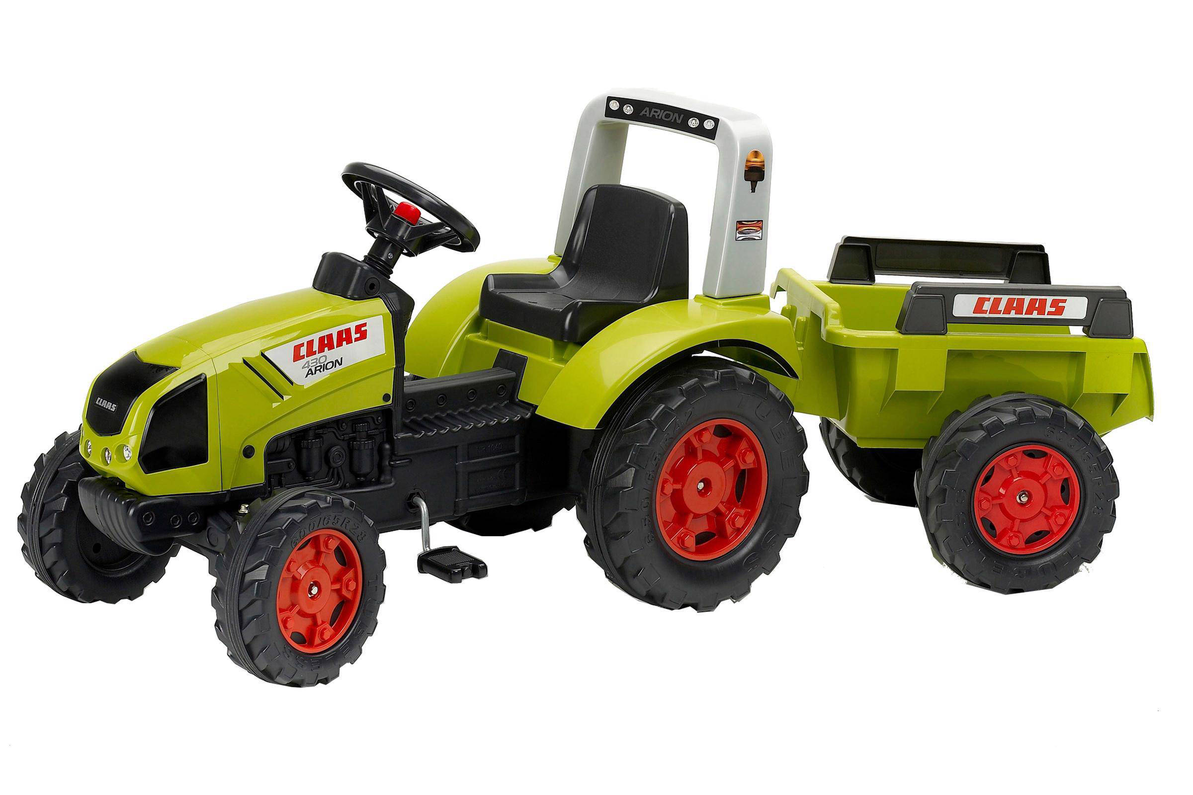 Falk Tractor met aanhanger Claas Arion 430 | kleertjes.com