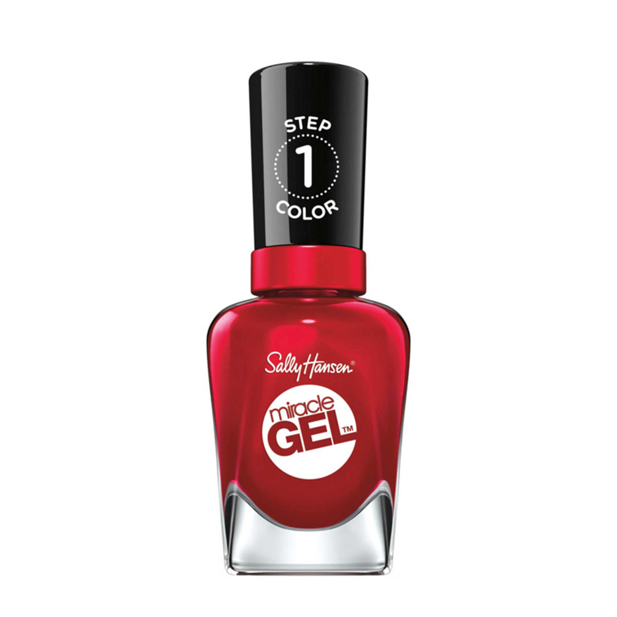 Sally Hansen Miracle Gel nagellak - 680 Rhapsody Red | kleertjes.com