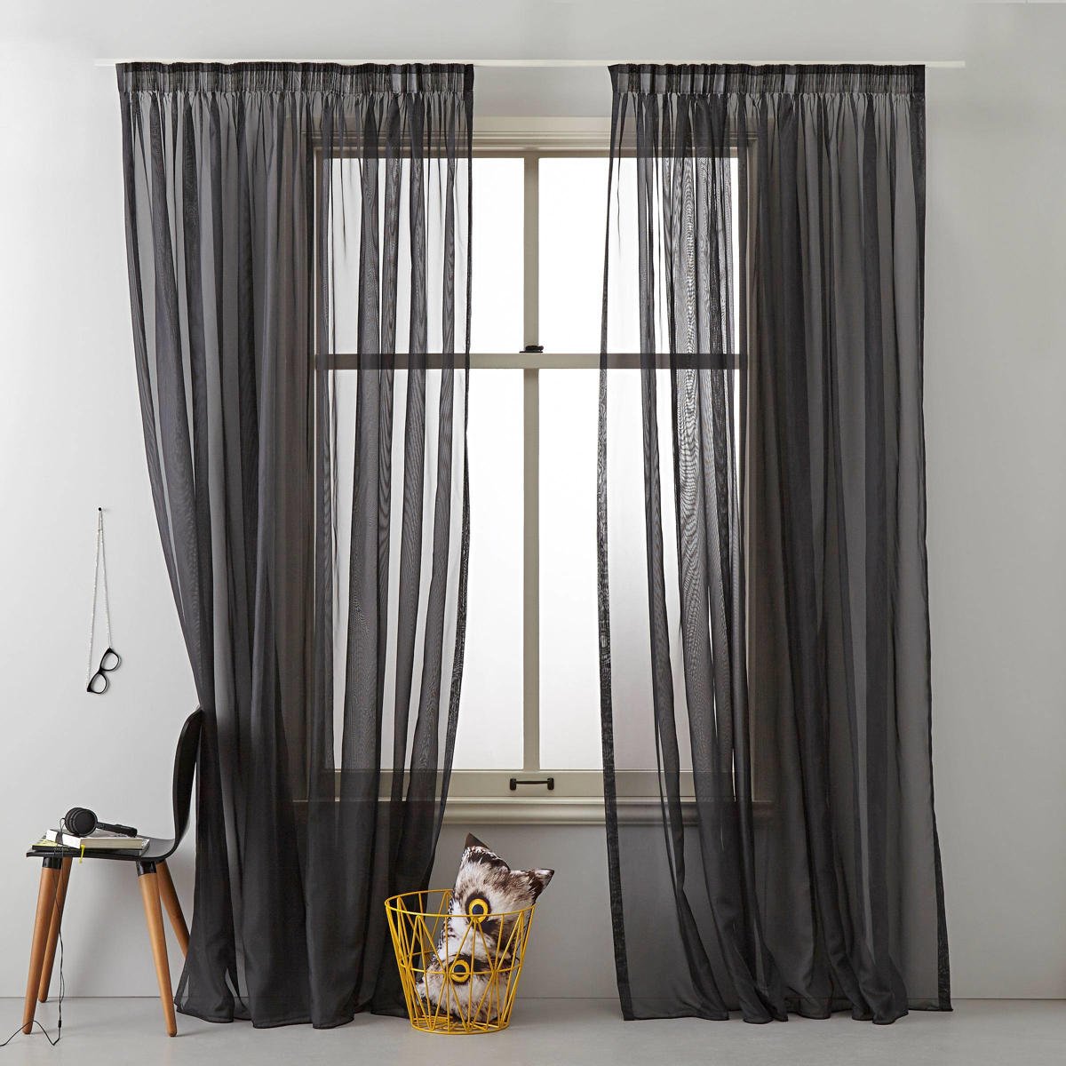 NOUS Living vitrage gordijn kant en klaar Turijn (per stuk) (450 x 315 ...