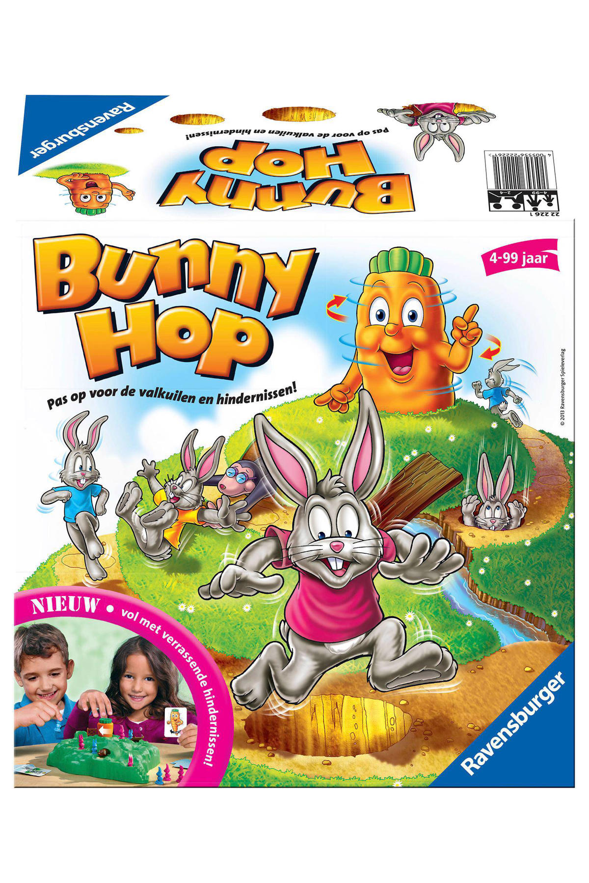 Ravensburger Bunny Hop - Bordspel | kleertjes.com