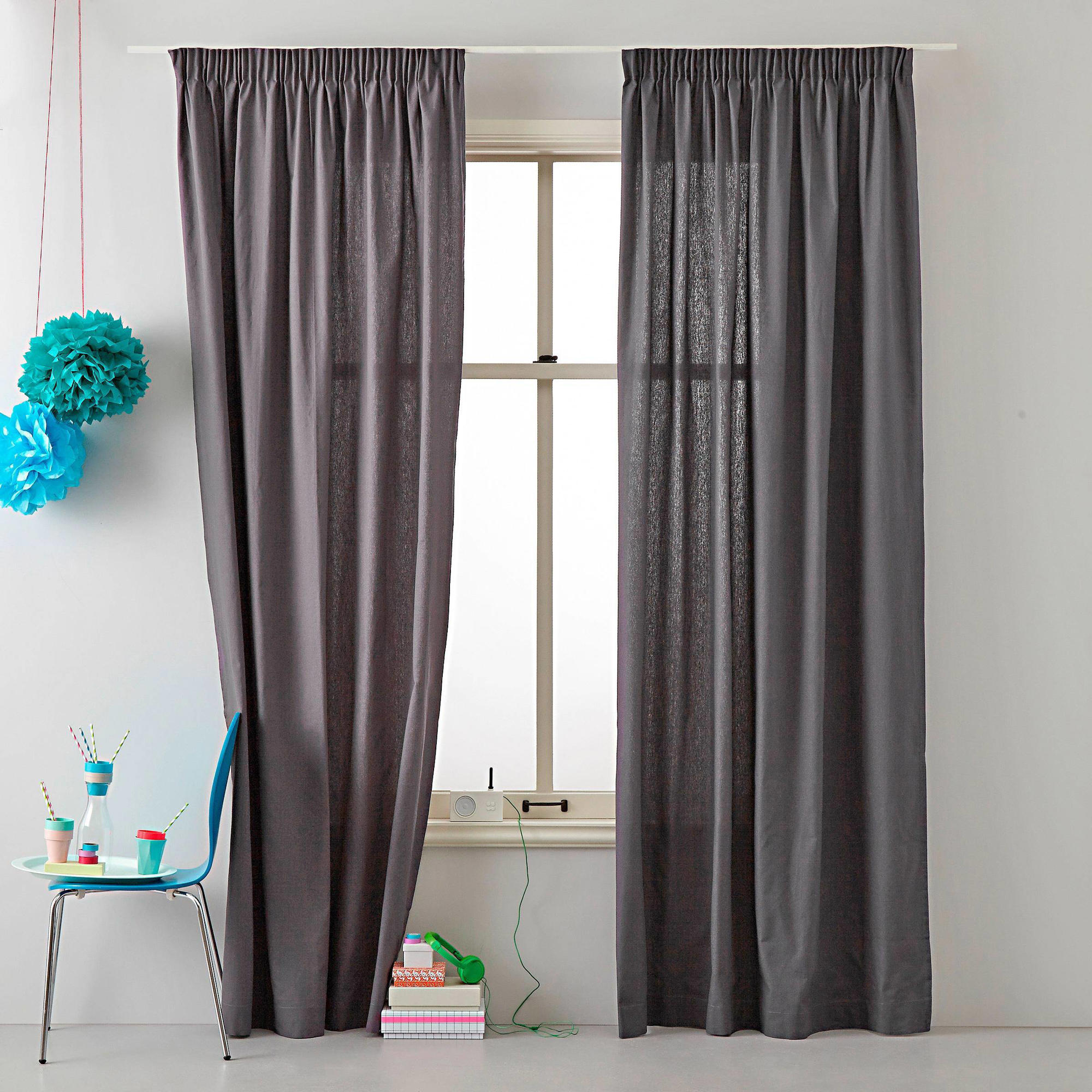 NOUS Living lichtdoorlatend gordijn kant en klaar (per stuk) (140 x 270 ...