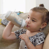 Difrax Brede Papfles XL S-Babyfles Anti Koliek - 310 ml - Wit - Anti ...