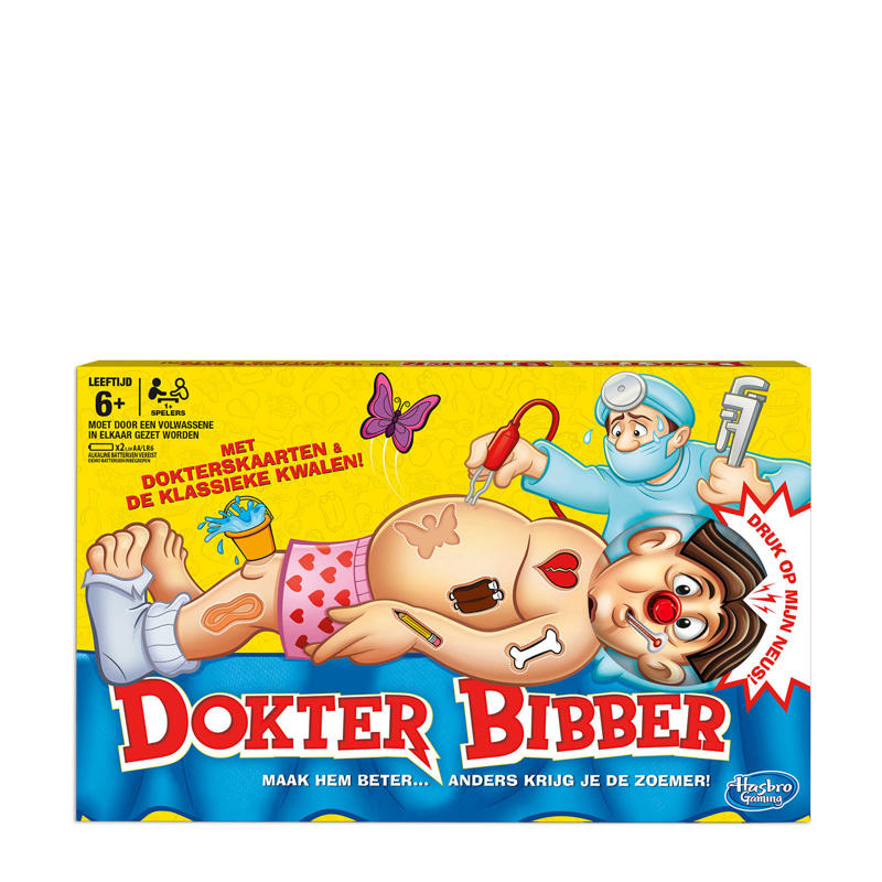 Hasbro Gaming B2176568 Dokter Bibber | kleertjes.com
