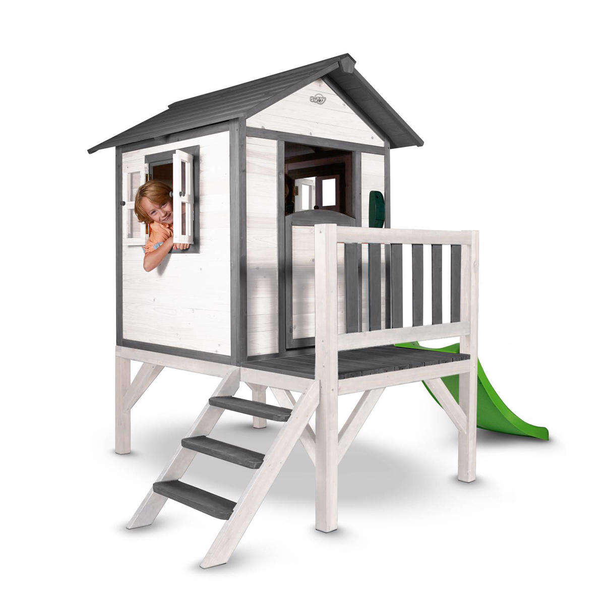 Sunny Lodge XL Houten speelhuis Lodge XL | kleertjes.com